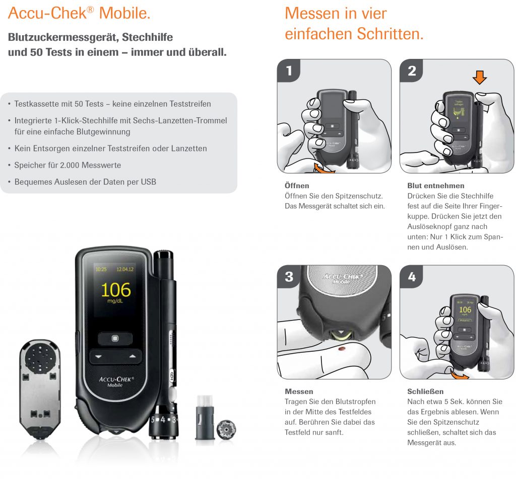 Produktvorstellung Accu-Chek Mobile - Diabetiker.Info